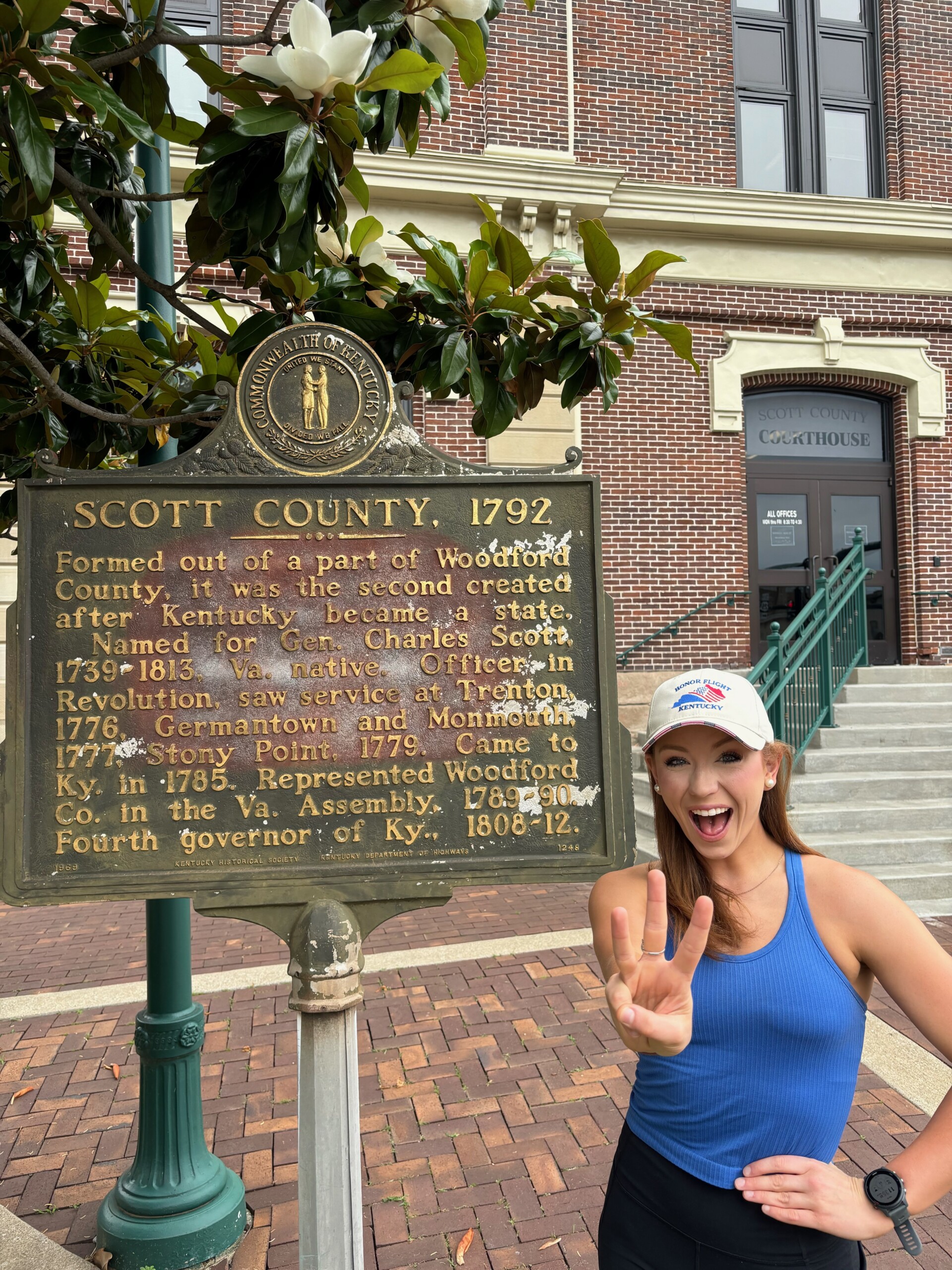 Chapel Tinius runs across Kentucky so veterans can fly - WNKY News 40 ...
